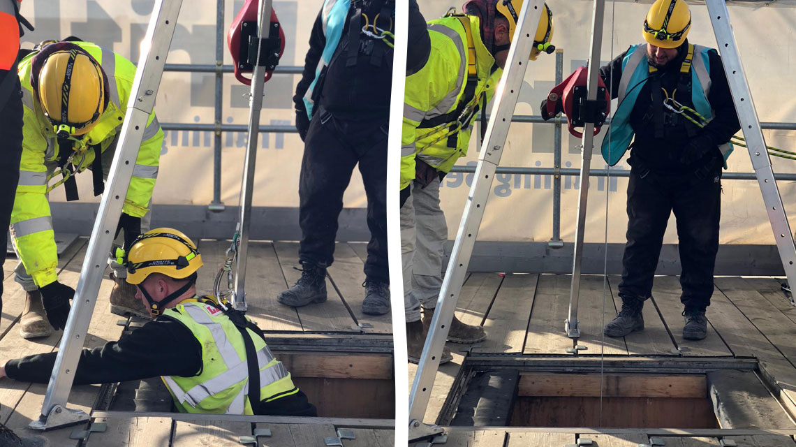 Confined Space Entry and Rescue Training | Lenmark Construction